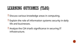 Introduction to Information Systems Security | PPT