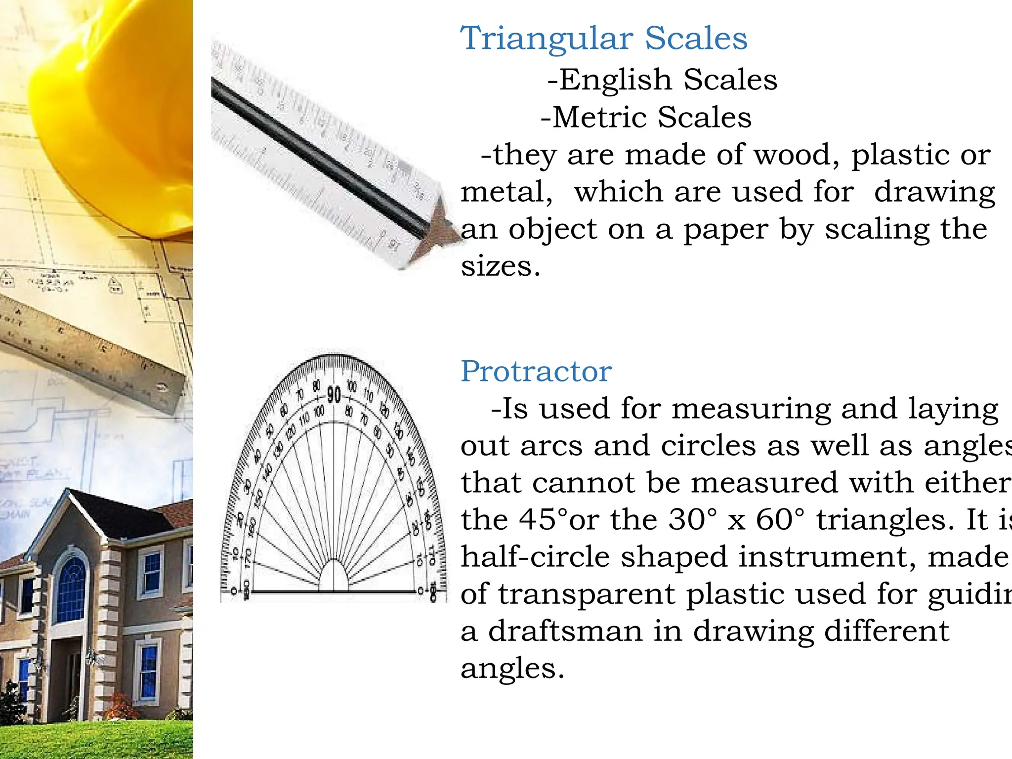 Lesson 1.iNTRODUCTION TO tECHNICAL dRAFTING | PPTX