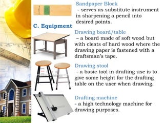 Lesson 1.iNTRODUCTION TO tECHNICAL dRAFTING | PPTX