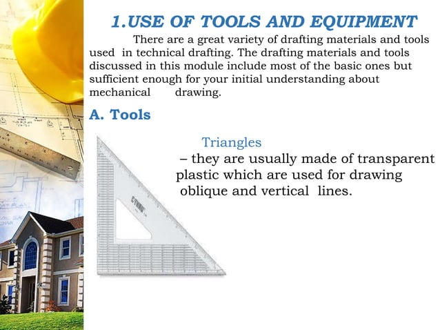 Lesson 1.iNTRODUCTION TO tECHNICAL dRAFTING | PPTX