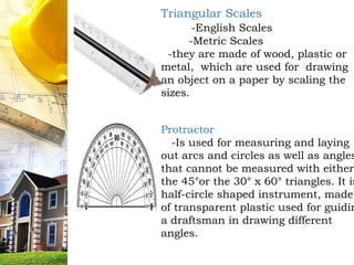 Lesson 1.iNTRODUCTION TO tECHNICAL dRAFTING | PPTX