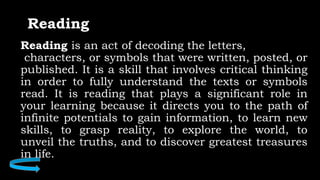 Reading and writing: patterns of development | PPTX