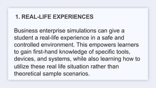 Introduction: Business Enterprise Simulation | PPTX