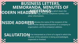 Written Professional Communication Skills | PPTX