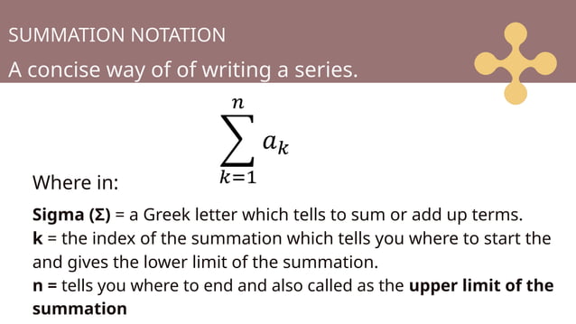 Identifying patterns Sequence and Series | PPTX