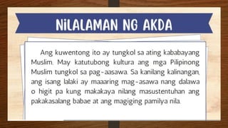 LESSON 1. mga akdang pampanitikan: Salamin ng mindanaopptx | PPTX