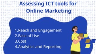 TLE 8 - LESSON 1 - ICT TOOLS IN MARKETING | PPTX