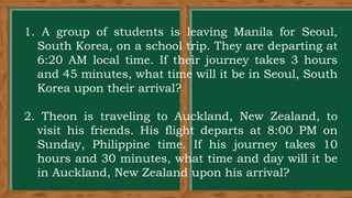 lesson 1- Math 5 - TIME ZONE - MATATAG CURRICULUM | PPTX