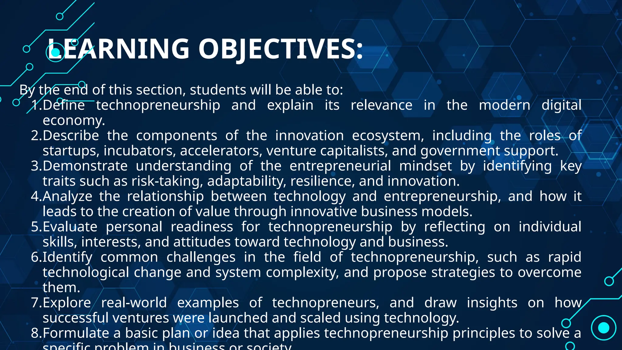 Lesson 1: Technopreneurial Mindset, SWOT ANALYSIS | PPTX