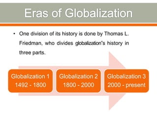 LESSON 1. Globalization in History of the World | PDF