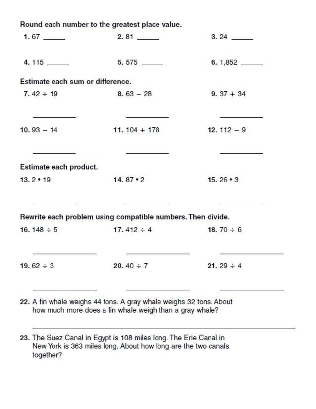 Lesson 1 2 estimating | PDF