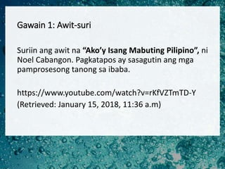 Ligal at Lumalawak na Konsepto ng Pagkamamamayan | PPT