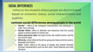 LESSON 1-A - Cultural Variation, Social Differences, Social Change ...