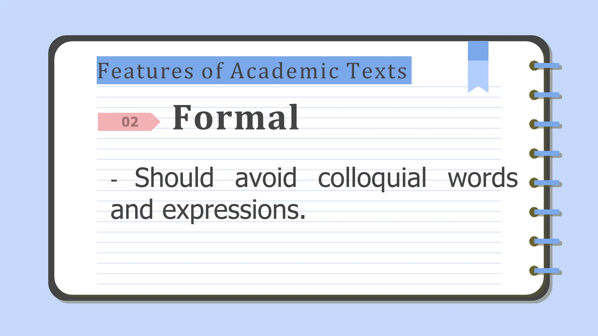 Reading and Writing: LESSON 1 - ACADEMIC TEXT.pptx