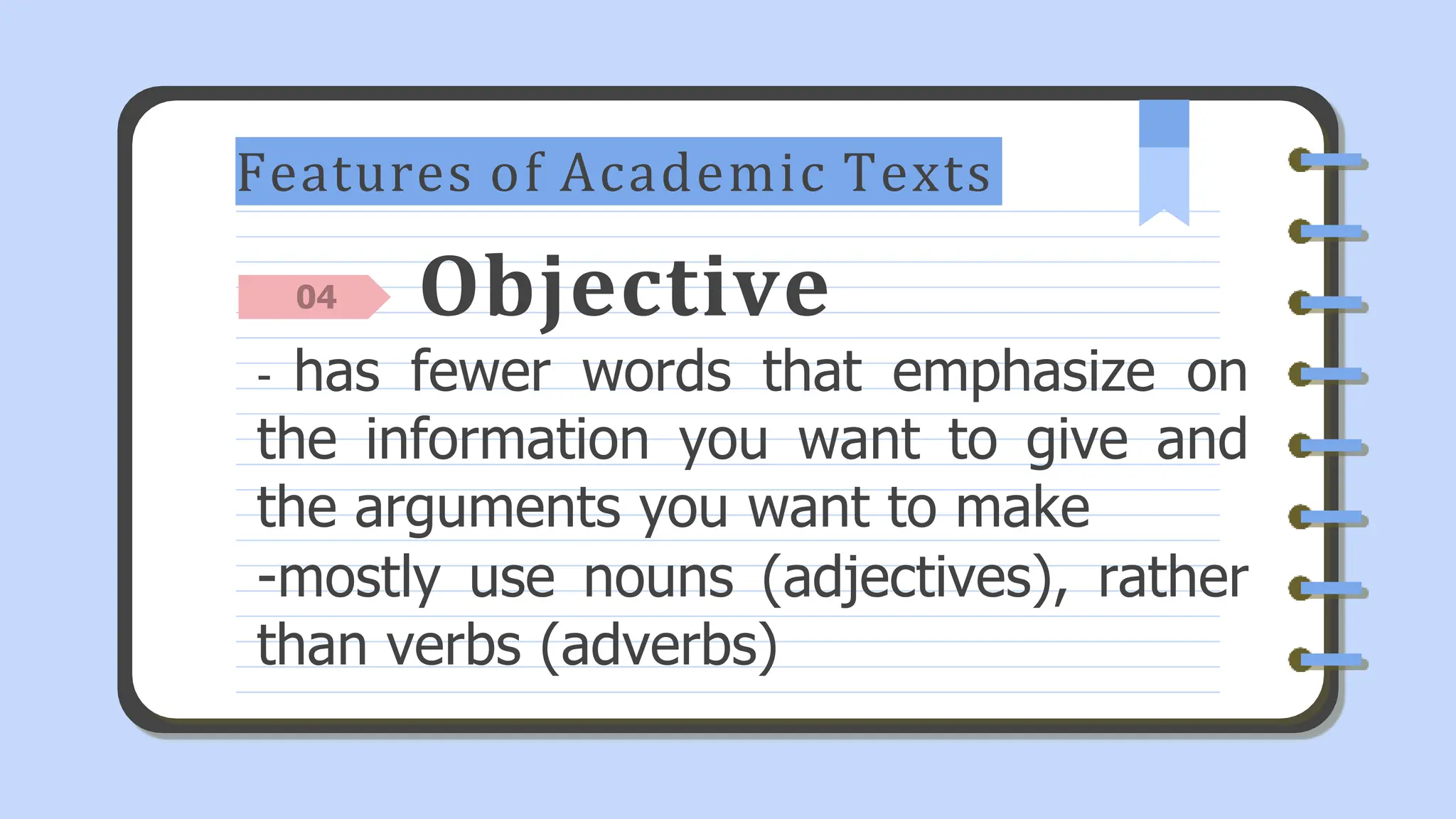 Reading and Writing: LESSON 1 - ACADEMIC TEXT.pptx