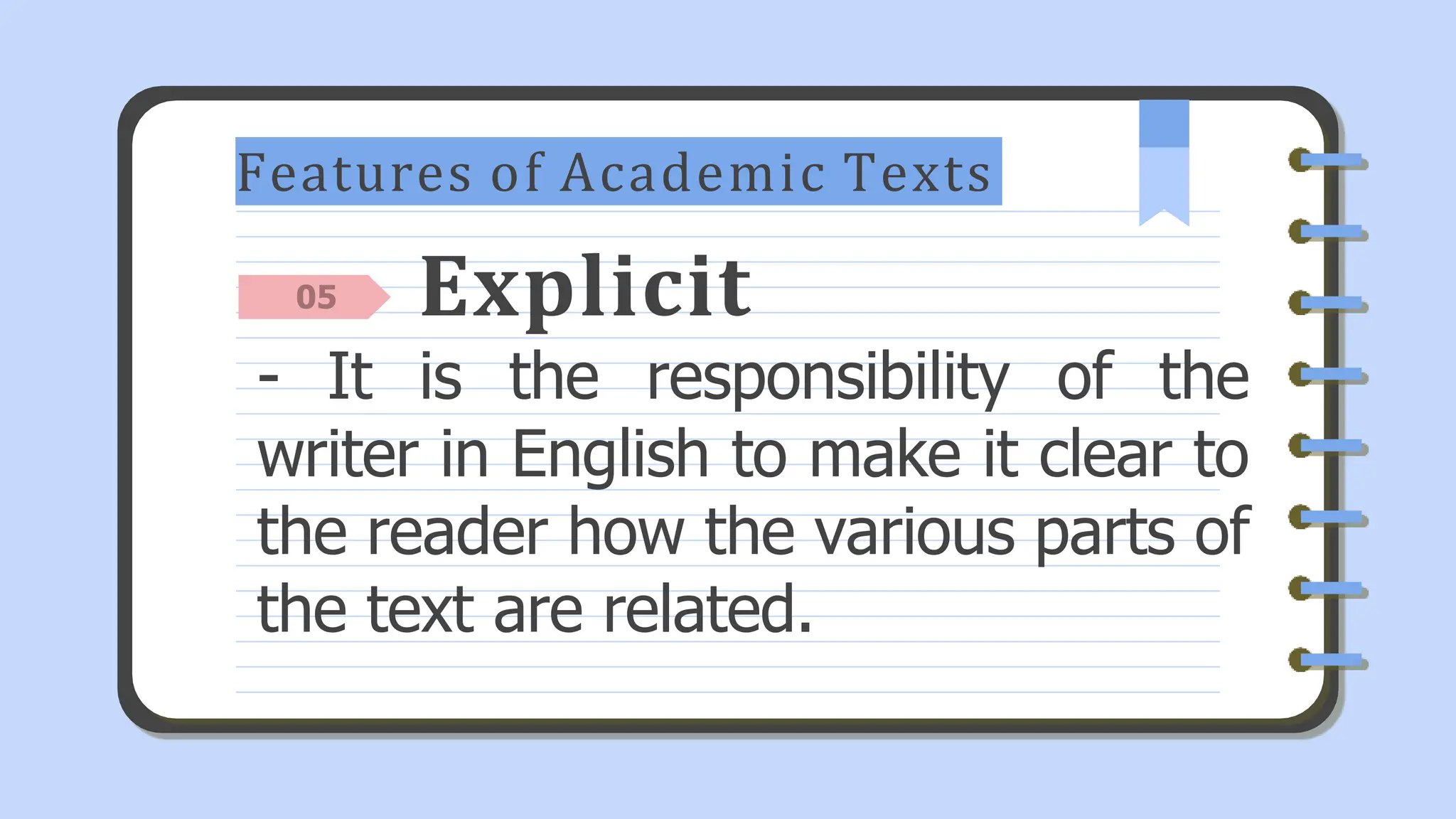 Reading and Writing: LESSON 1 - ACADEMIC TEXT.pptx