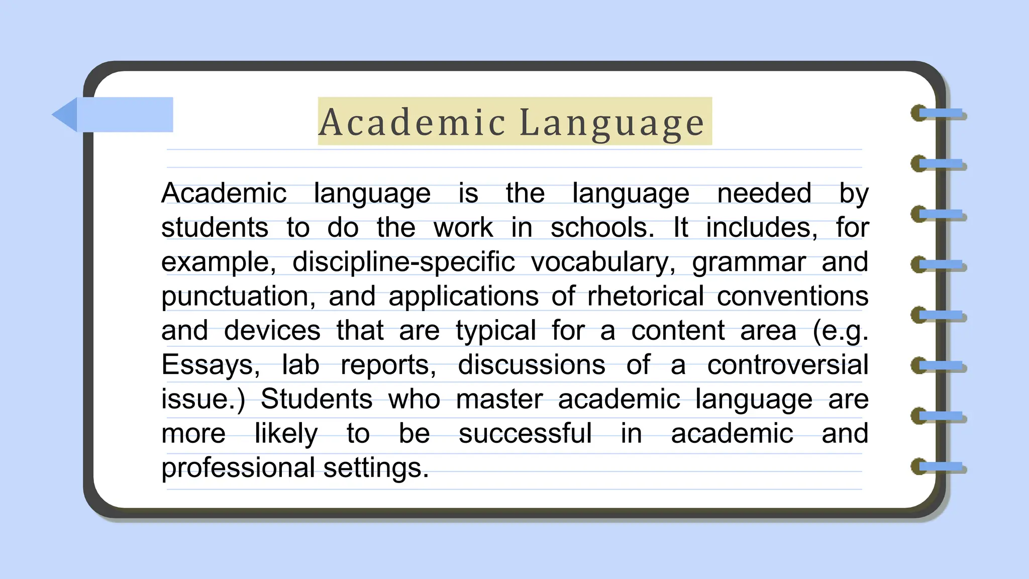 Reading and Writing: LESSON 1 - ACADEMIC TEXT.pptx