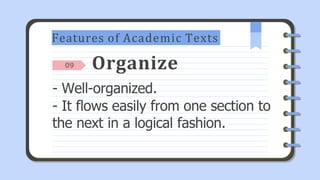 Reading and Writing: LESSON 1 - ACADEMIC TEXT.pptx