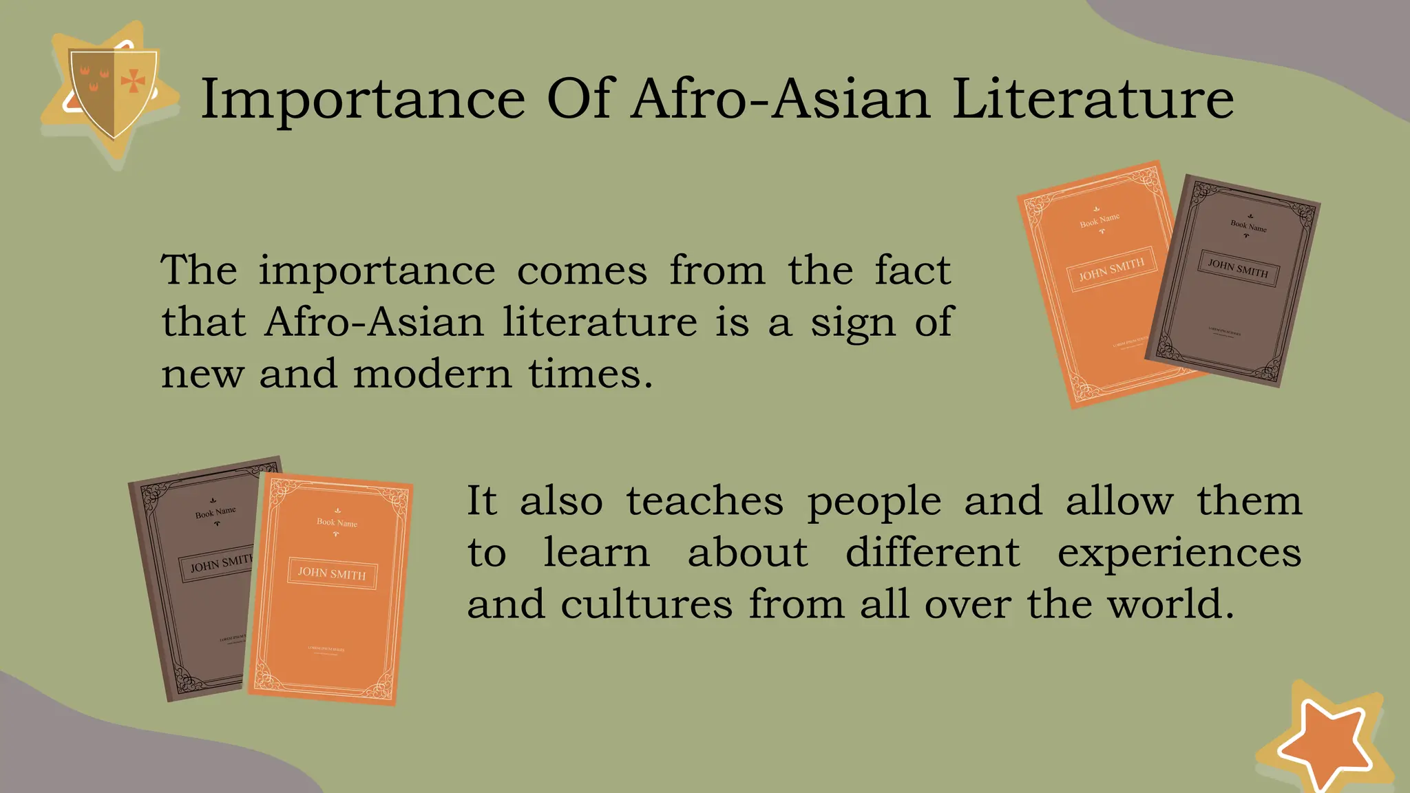 LESSON 1- AFROASIAN literature introduction | PPTX