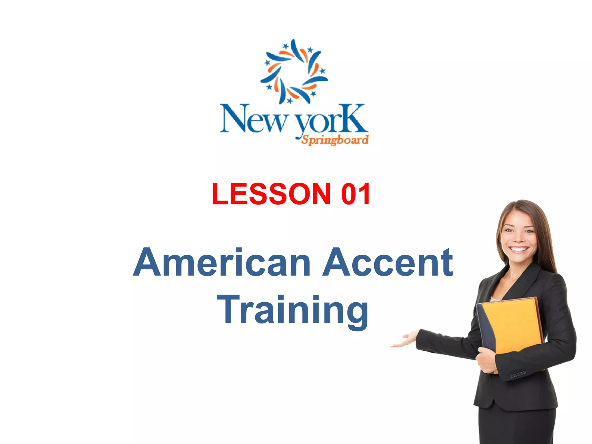 Lesson 1 American Accent Training Pdf