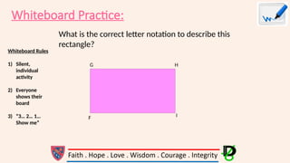 Lesson 1 - Angle Notation (Intoduction to labelling angles) | PPT
