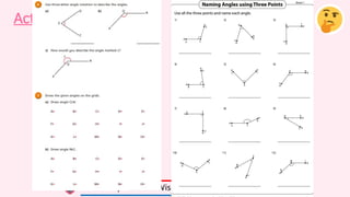 Lesson 1 - Angle Notation (Intoduction to labelling angles) | PPT