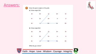 Lesson 1 - Angle Notation (Intoduction to labelling angles) | PPT