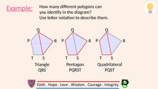 Lesson 1 - Angle Notation (Intoduction to labelling angles) | PPT