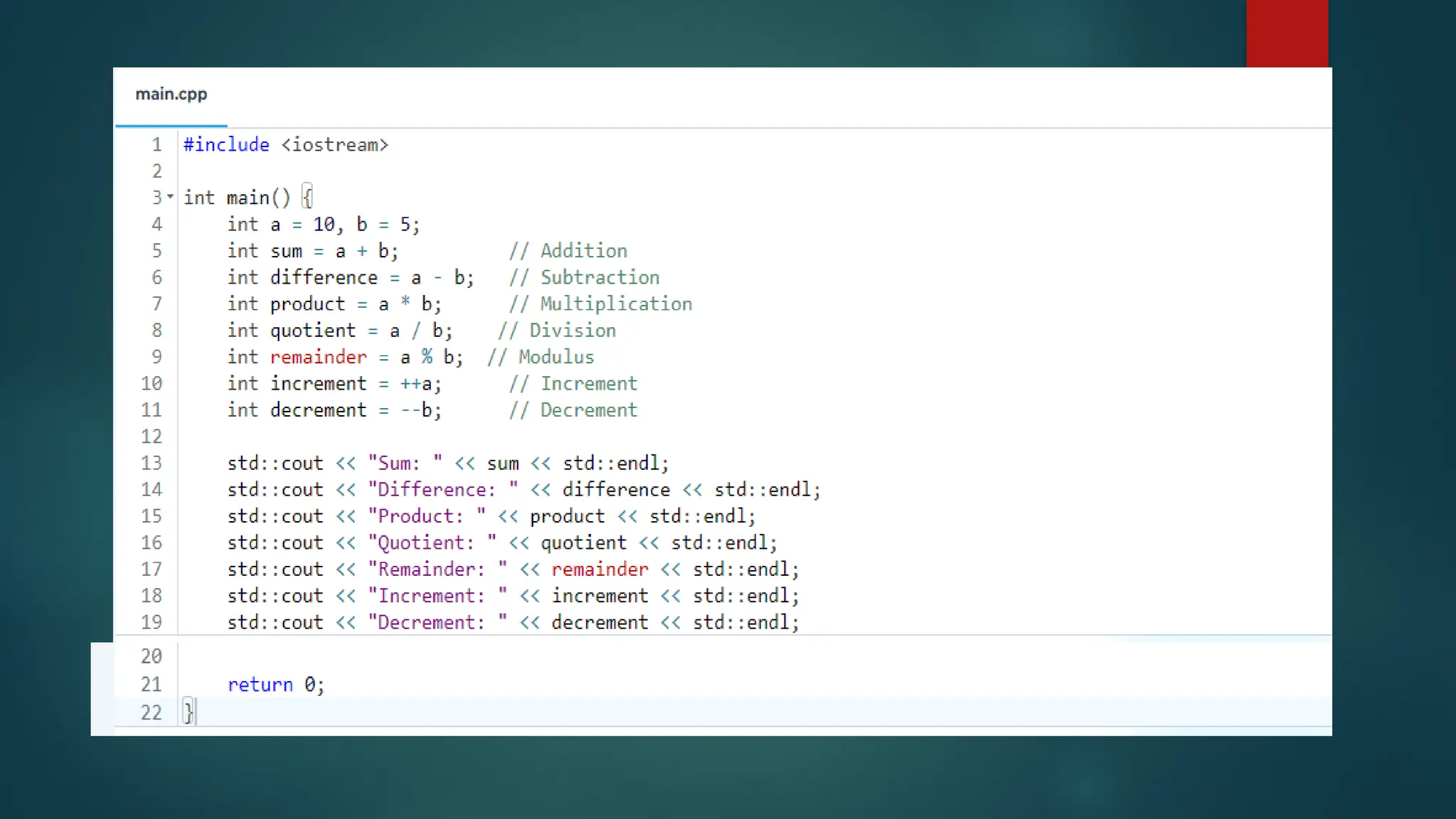 Lesson 1 - Intro to Arithmetic Operators.pptx