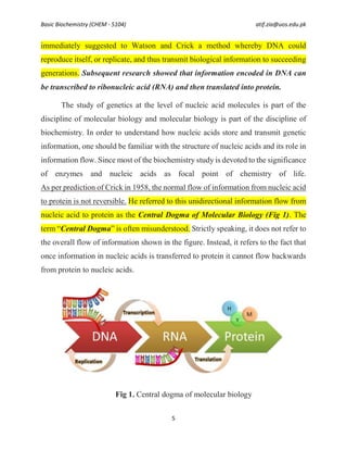 Lesson 1 basic biochemistry | PDF