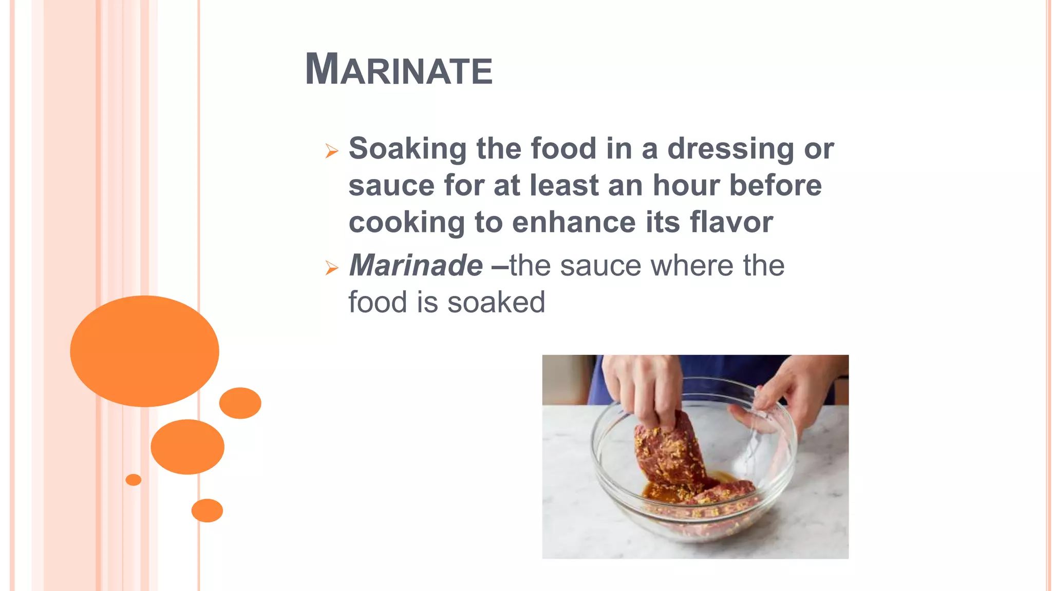 Lesson 1 Basic Cooking Methods and Food Preparation Techniques | PPTX