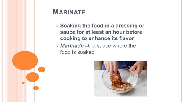 Lesson 1 Basic Cooking Methods and Food Preparation Techniques | PPTX ...