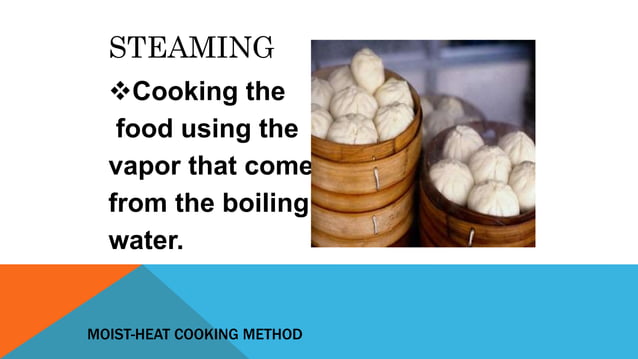 Lesson 1 Basic Cooking Methods and Food Preparation Techniques | PPTX ...