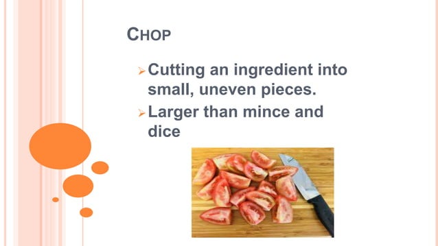 Lesson 1 Basic Cooking Methods and Food Preparation Techniques | PPTX ...