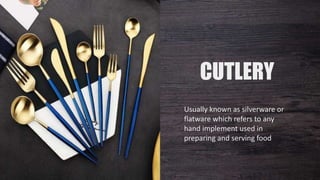 Cookery 7/8 Lesson 1: Basic Kitchen Tools and Equipment | PPTX