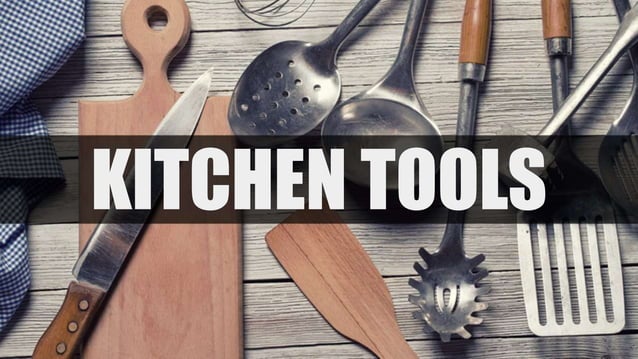 Cookery 7/8 Lesson 1: Basic Kitchen Tools and Equipment | PPTX ...