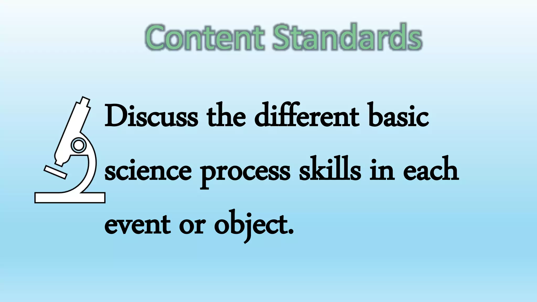 Lesson 1 basic science process skills | PPTX
