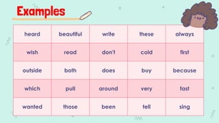 Lesson 1- Beginning, Medial and Ending Sounds and Lesson 2- Basic Sight ...