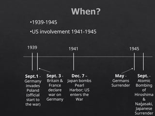 World History -Beginning of World war II.ppt