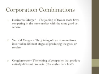 Lesson 1 business organization - power point - duke | PPT