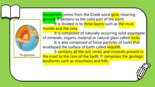 Lesson 1 characteristics of earth | PPTX