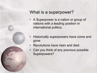 Lesson 1 characteristics of power | PPTX