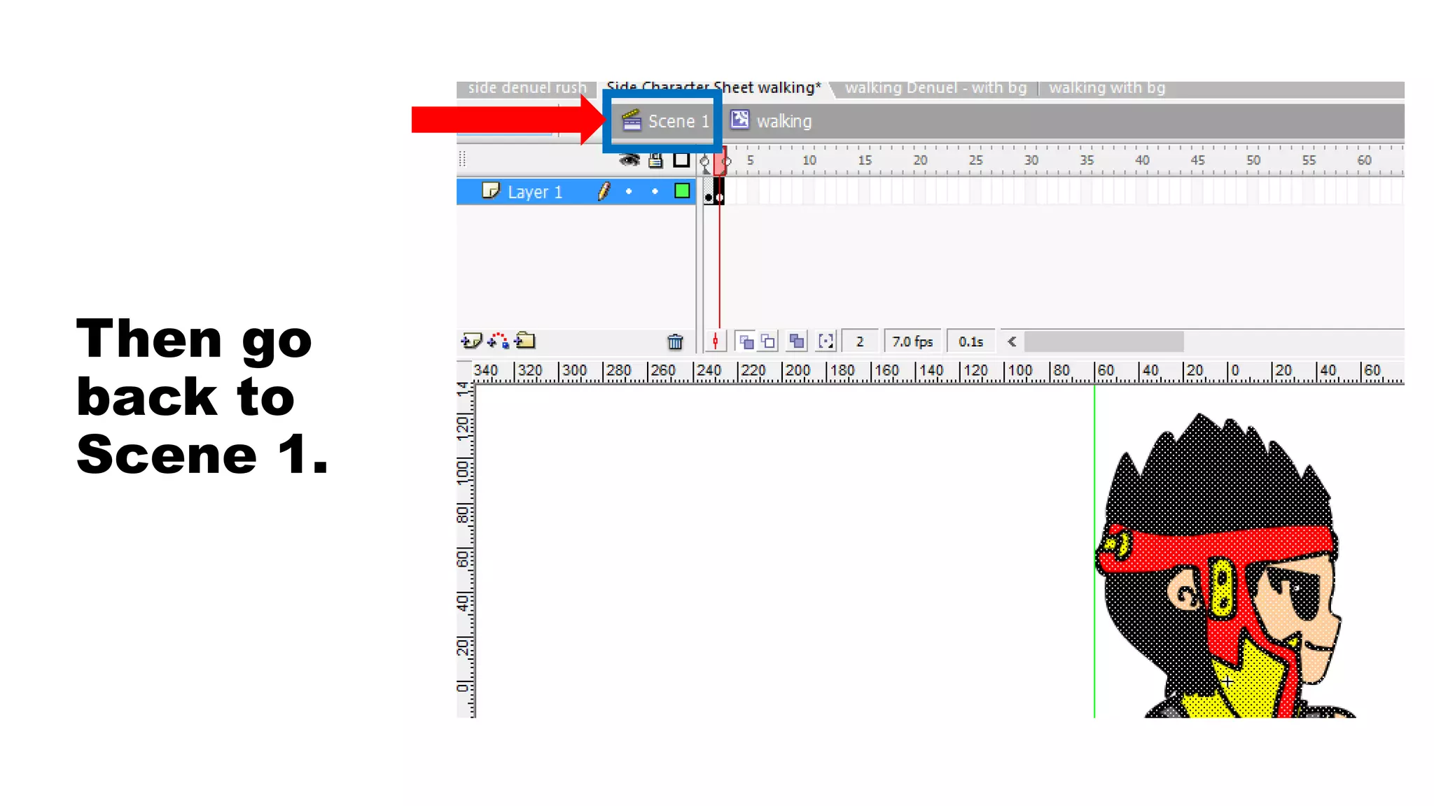 2D Animation: CHIBI Walking Tutorial | PPT