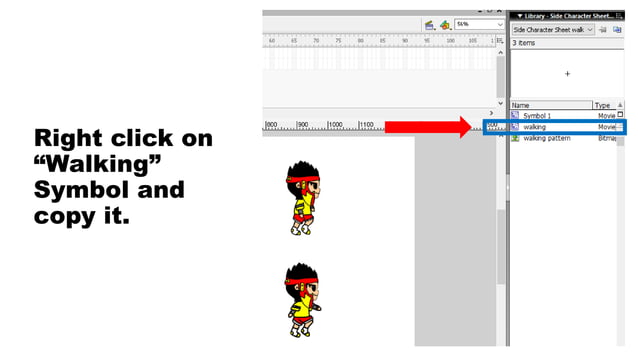 2D Animation: CHIBI Walking Tutorial | PPT