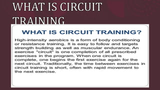 P.E. 2 - CIRCUIT TRAINING | PPTX