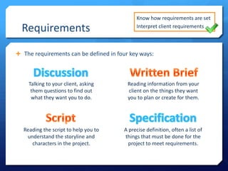 LO2 - Lesson 1 - Client Requirements | PPTX