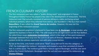 Lesson 1 Introduction to Restaurant Management and Operations | PPTX