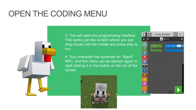 Lesson 1 - Coding with Minecraft -Introduction.pptx | Web Development ...