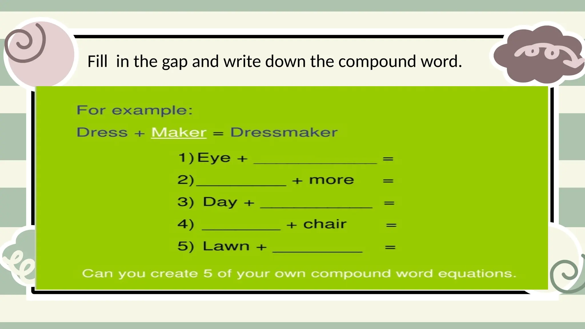 Lesson 1- Compound words.pptx powerpoint | PPTX
