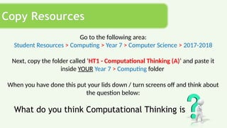 Lesson 1 - Computational Thinking Lower (A) AGA.pptx